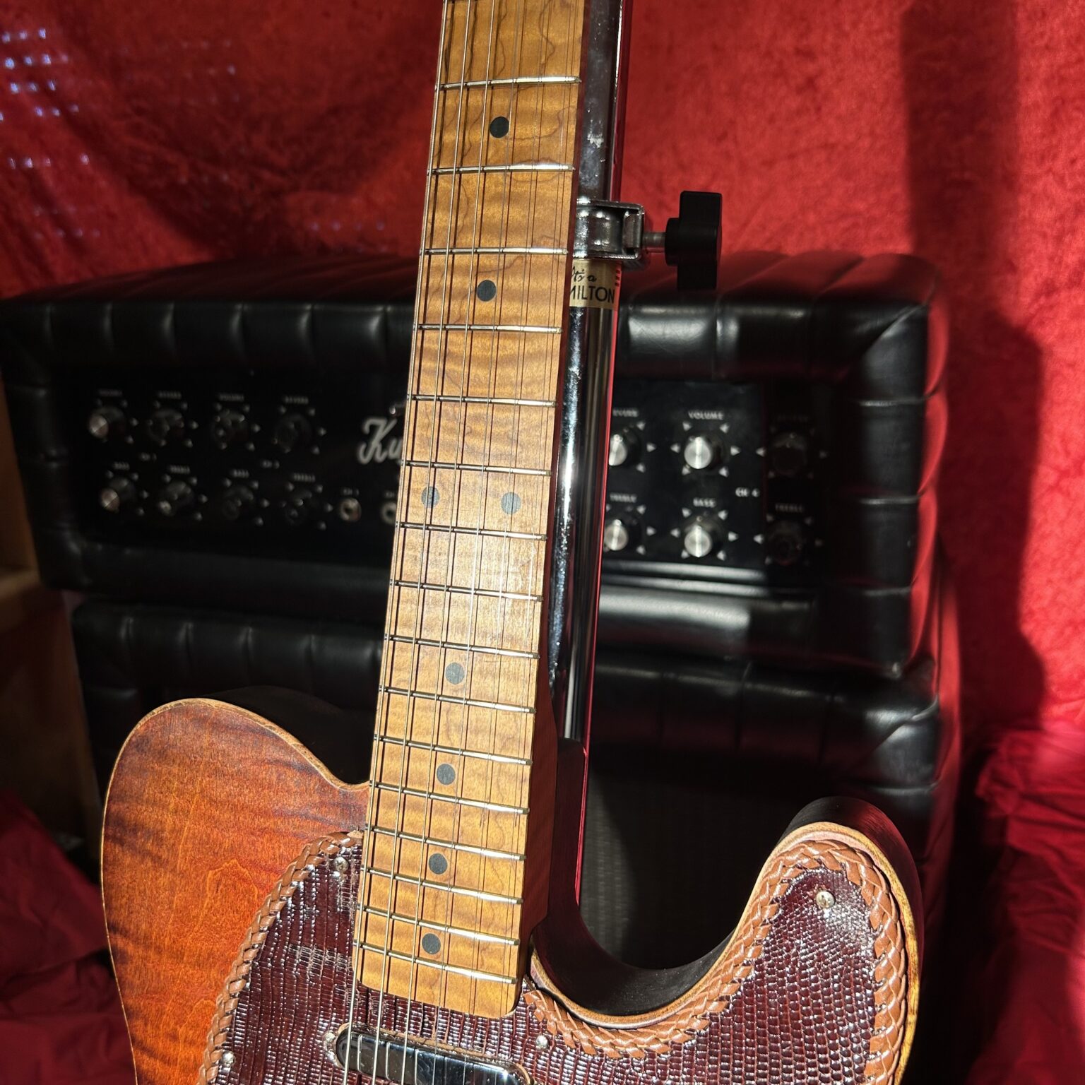 WWG Custom Flame Maple Telecaster - Water Wheel Guitars